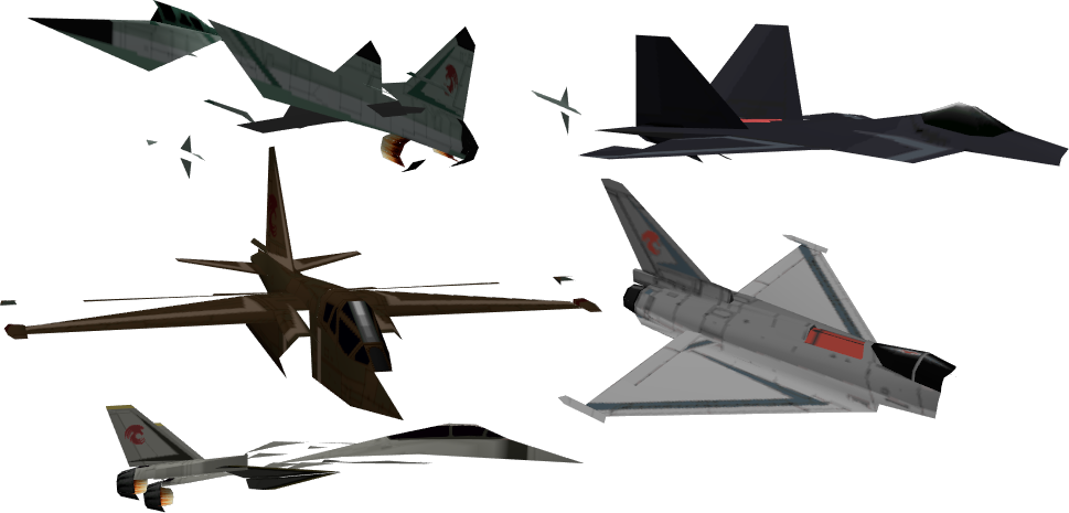Ace Combat 4 Planes